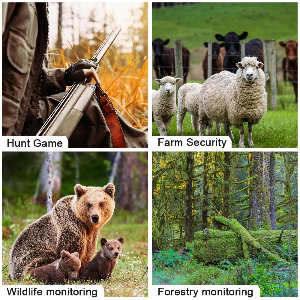 Wild Hunting Camera 4G LTE Trail Camera with SIM Wireless