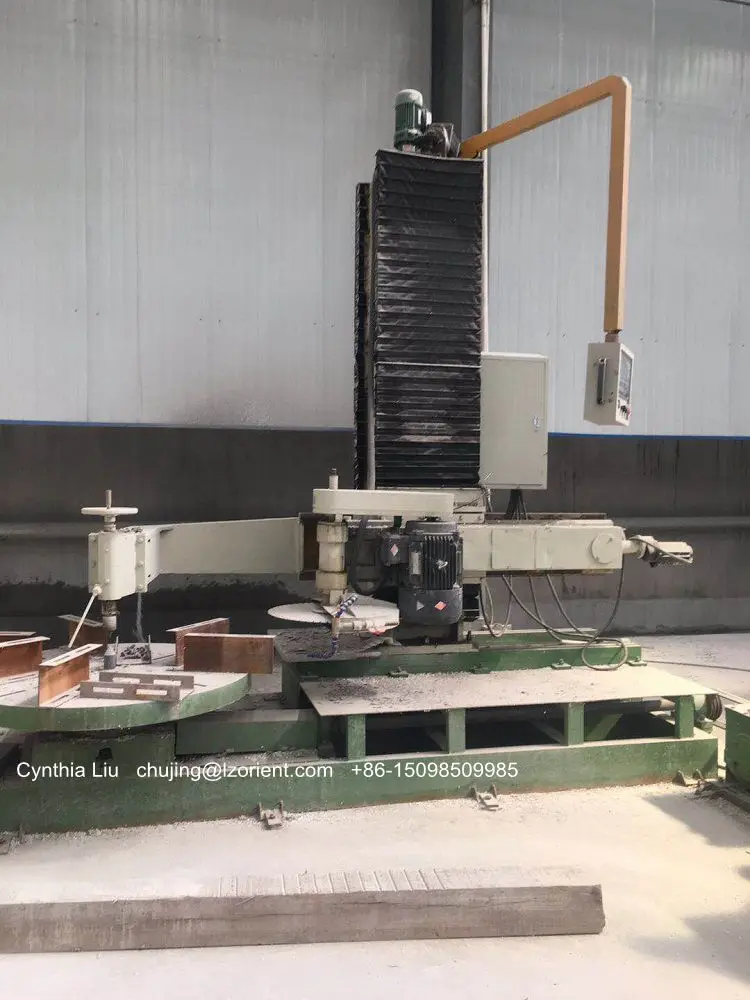 Multi Function 3000mm Vertical Lathe Stone Processing Machine - Buy ...