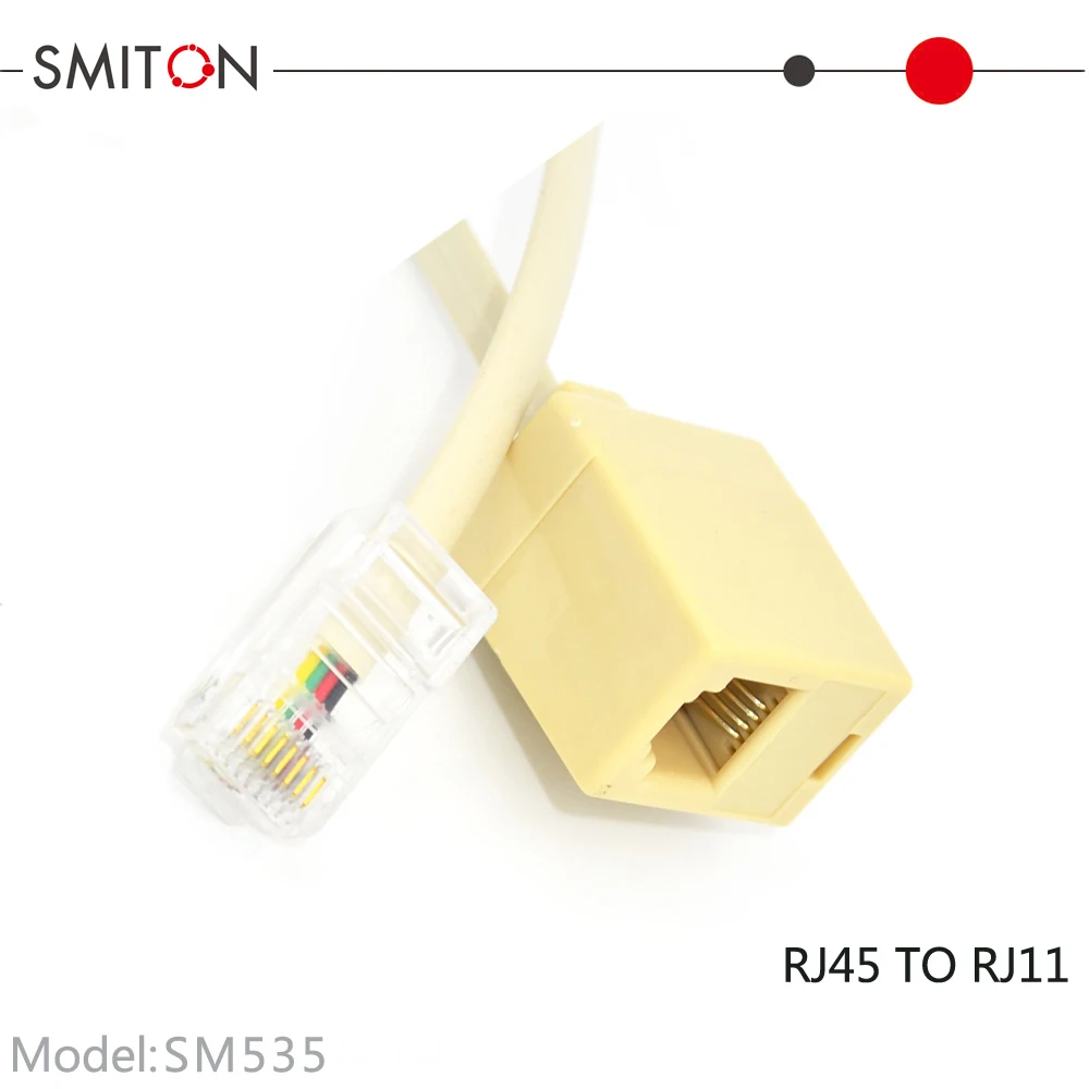 Rj45 To Rj11 Converter Adapter Connector M/f Cable - Buy Rj45 To Rj11 ...