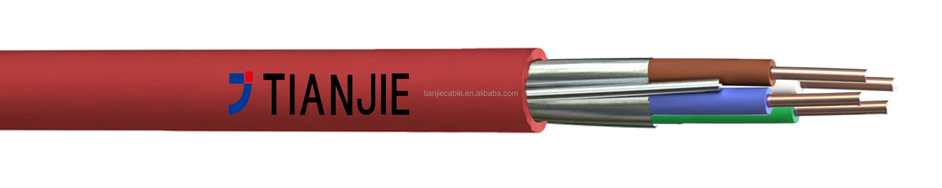 Tianjie - 4c 1.5mm2 Ul1424 Listed Shielded Solid Copper Fire Alarm ...