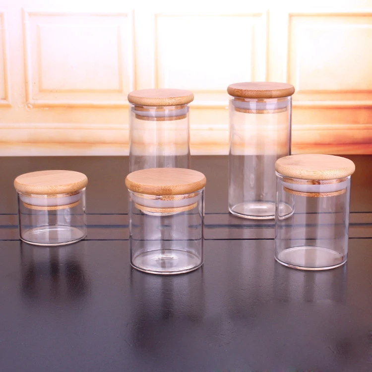 Wholesale Clear High Borosilicate Glass Storage Container Set Heat ...