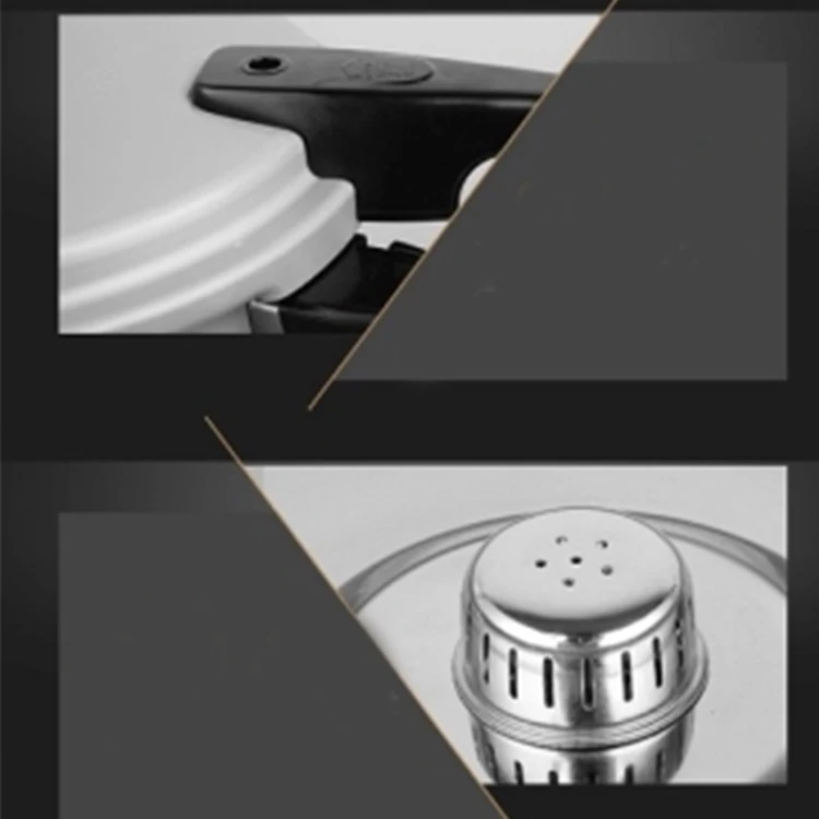 Aluminum Pressure Cookers With Induction Base 3 / 4 /5 /7 / 9/11 Liter ...