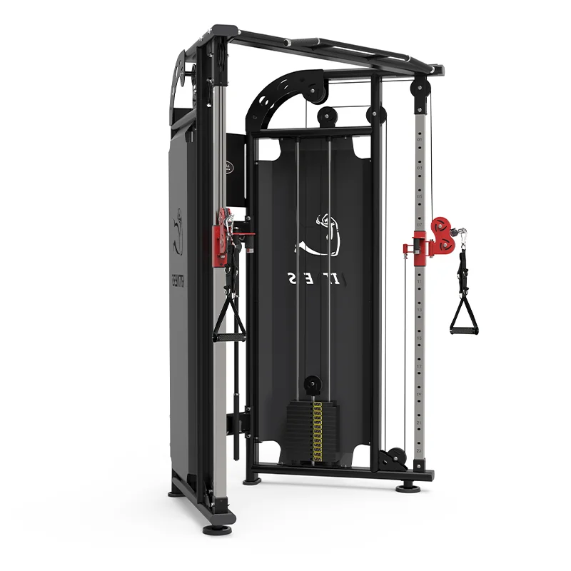 Bodybuilding Functional Cable Trainer Adjustable Cable Crossover Hammer ...