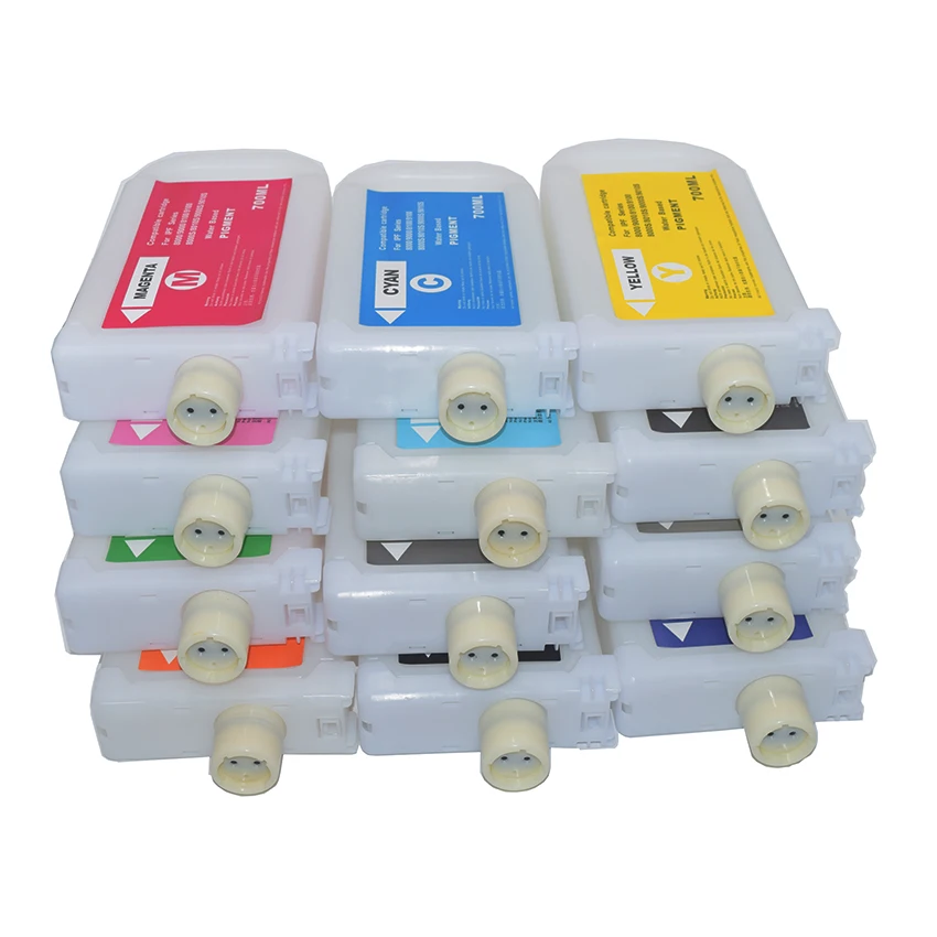 1set Refillable Ink Cartridge Pgi-1400 Pgi1400 For Canon Maxify Mb2040 ...