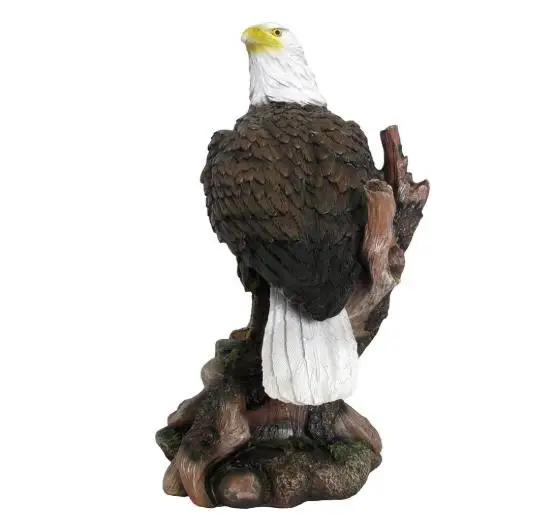 Resin Bald Eagle American Wild Bird Statue For Home Office Decor - Buy ...