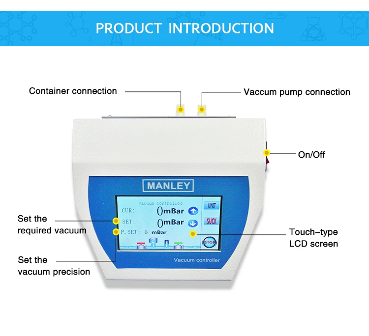 Vacuum Controller For For Lab Rotary Evaporator - Buy Vacuum Controller ...