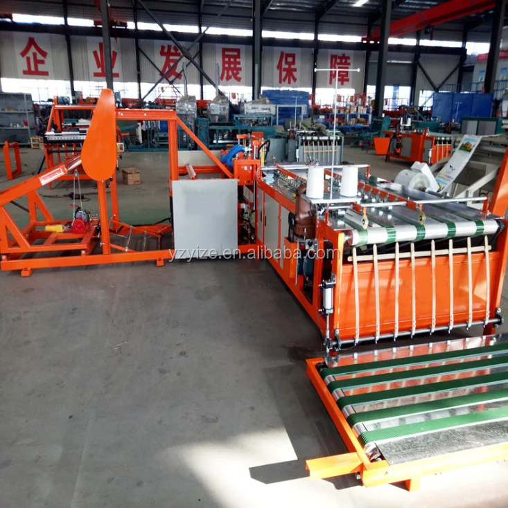 Automatic PP Woven Bag Cutting & Sewing Machine for Rice & Cement