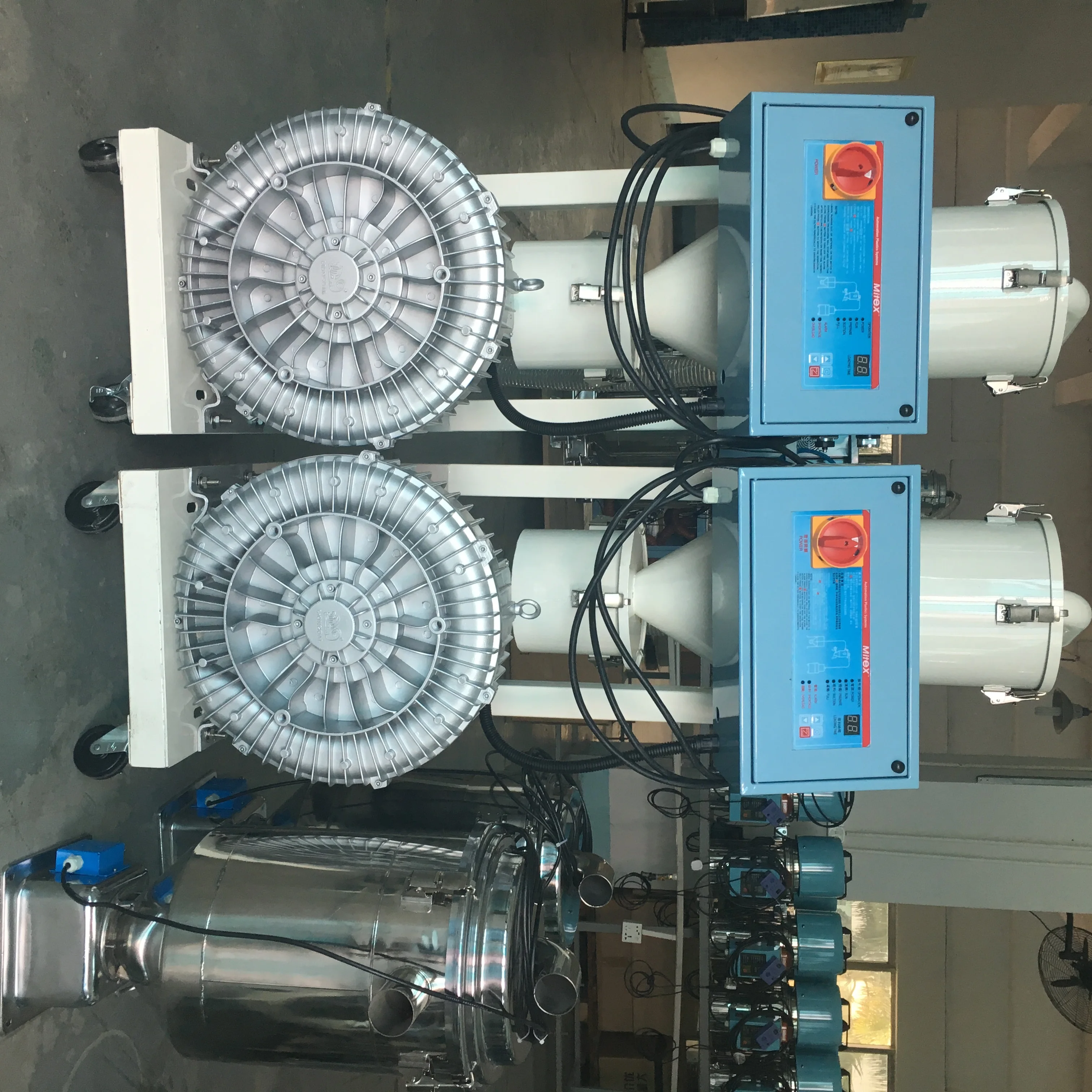 Plastic Pellets Auto Vacuum Hopper Loader For Extruder - Buy Vacuum ...