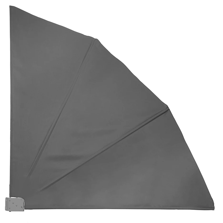 Balcony Terrace Folding Dome Fan Shape Awning - Modern Style