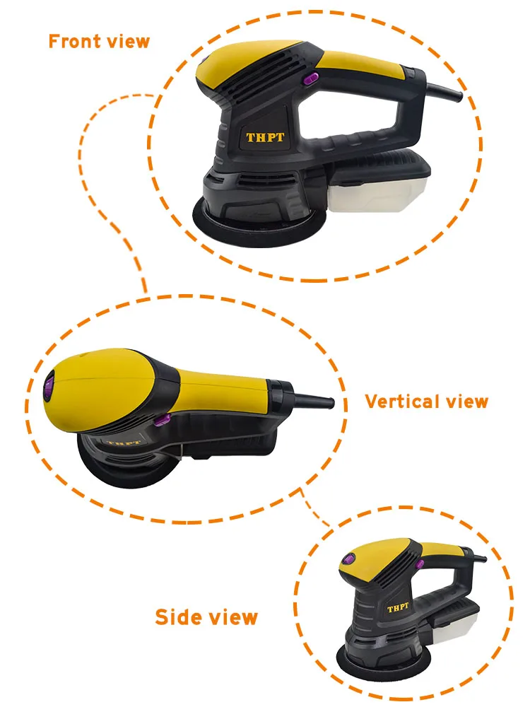 Electric Convenient Mini Wood Random Orbital Sander Machine,Variable ...