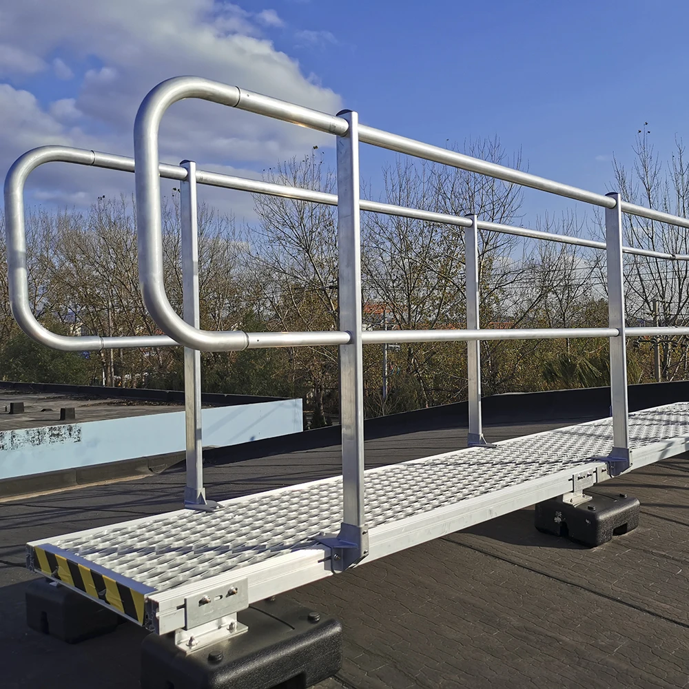 Lifeline System - Safe Standing Seam Metal Roof Walkways