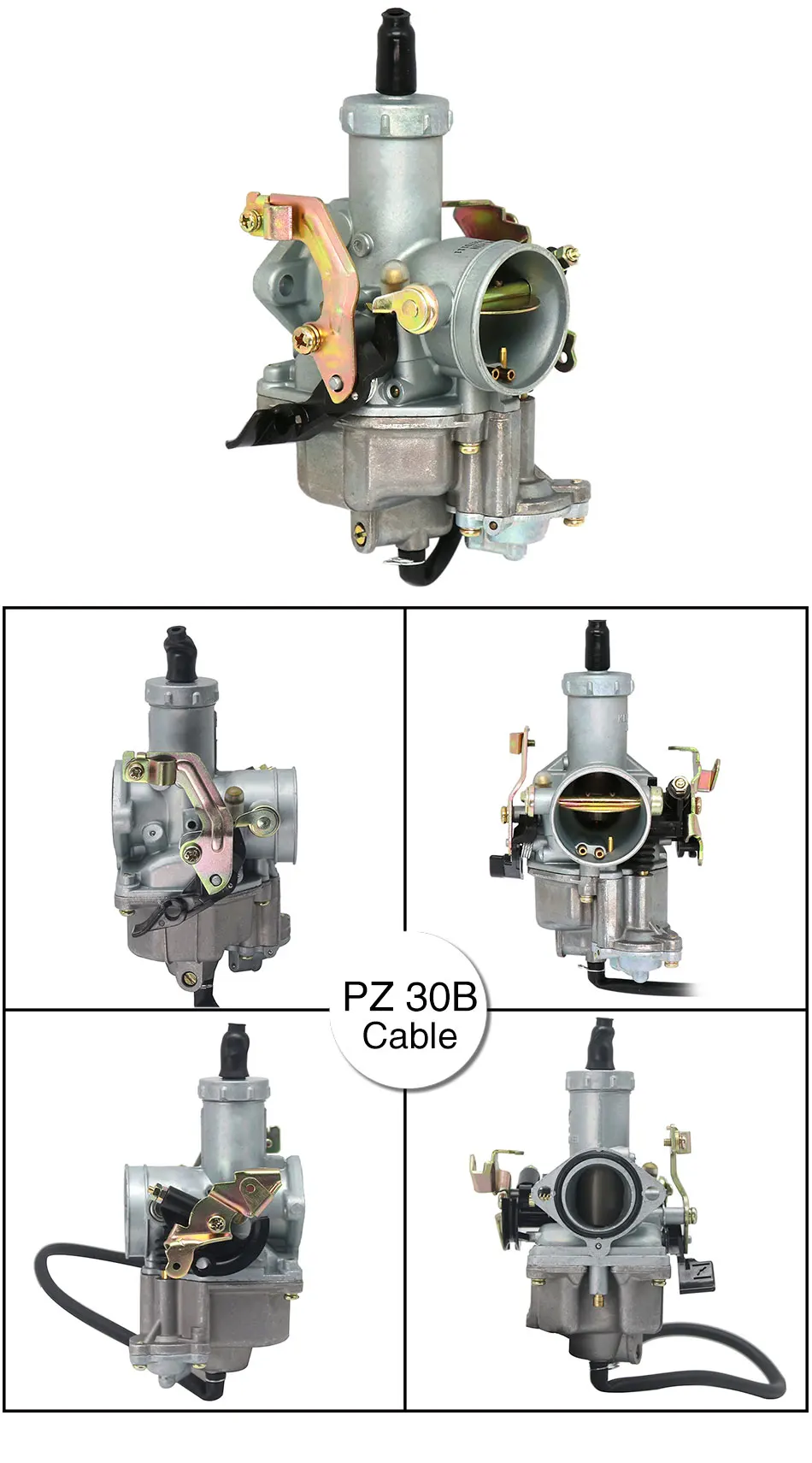 Motorcycle Engine Fuel System Racing Carburetor for PZ19-PZ32