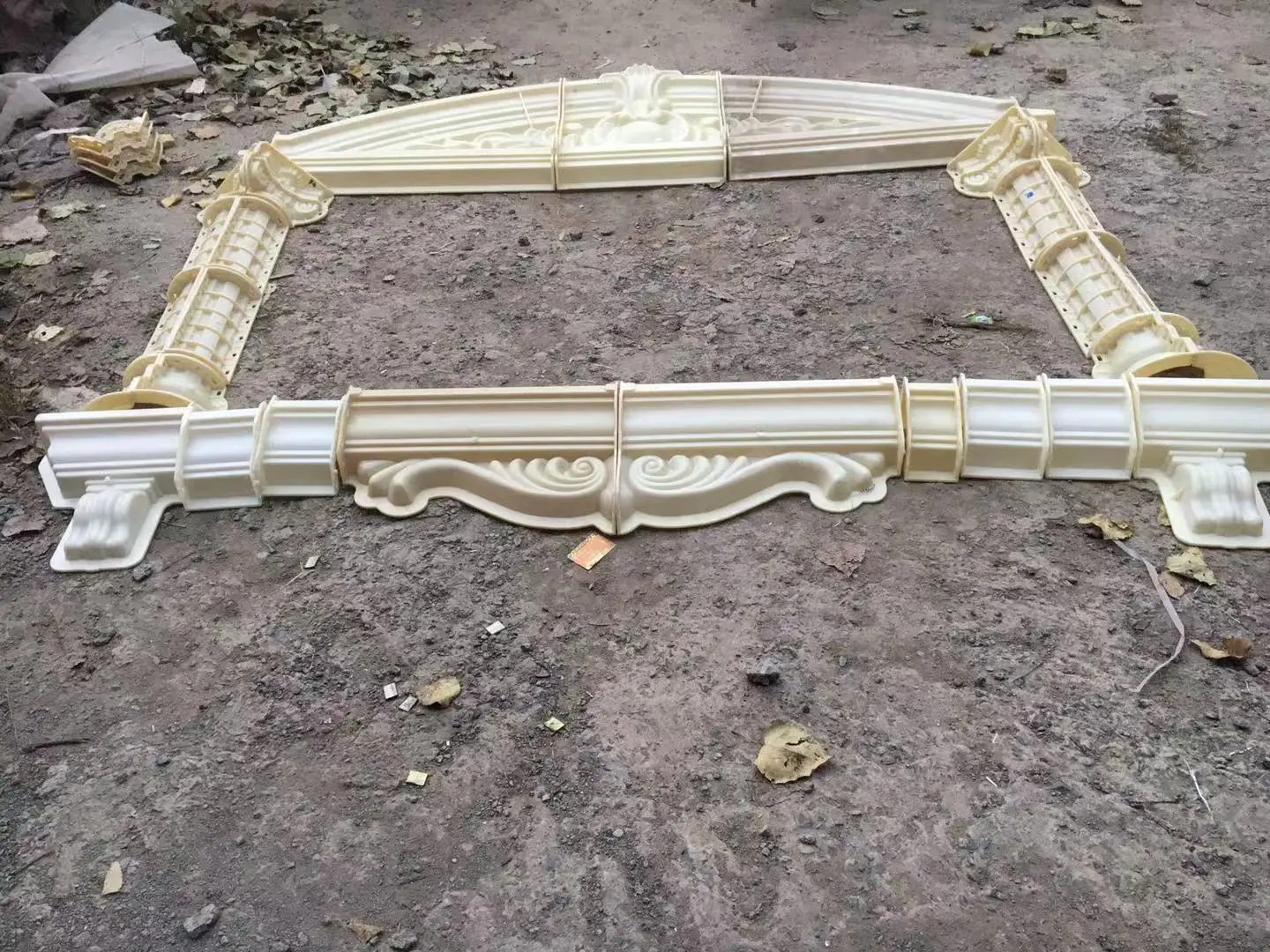 Plastic Decorative Window Casing Molds for Exterior Molding - OEM Available