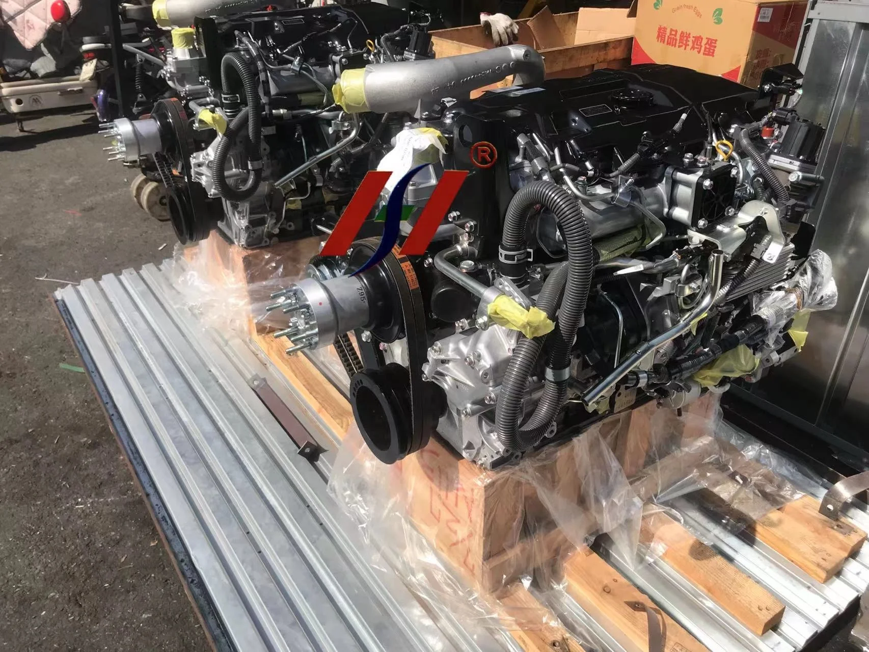 Excavator Parts 4m50 Diesel Engine 4m50 4 Cyl 4.9l Diesel Engine Assy ...