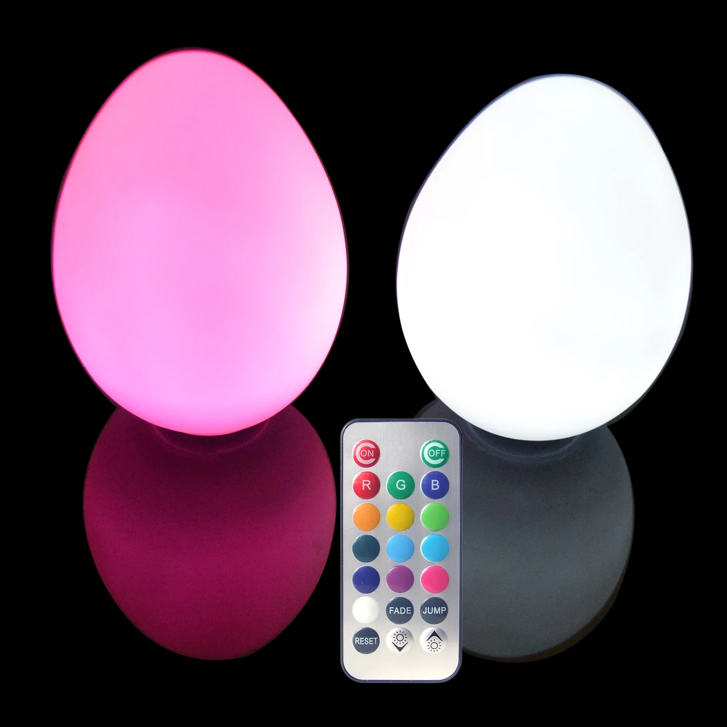 Colorful Egg Shape Novelty Festival Rgb Waterproof Led Night Light ...