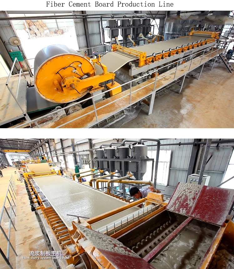 2020 New Fiber Cement Board Production Line/fiber Cement Panel ...