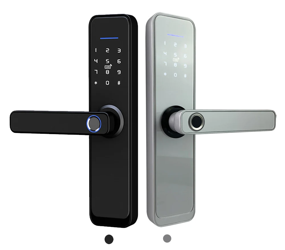 European Mortise Smart Door Lock Wifi Bluetooth App Electronic Keypad ...