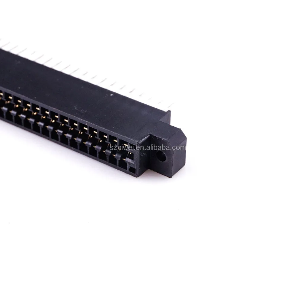 Card Edge Connector Slot 3.175 mm Pitch 100 Pin PCB Socket for Panel ...