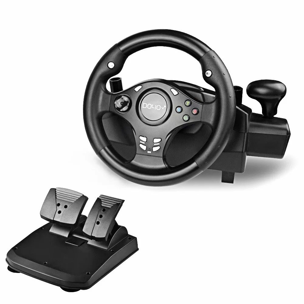 Steering Wheel Game 5 In 1 180 Degree Steering Plug And Play Support ...