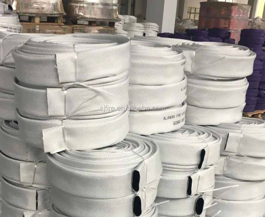 1 Inch Fire Hose With Rubber/ Pvc /tpu Lining Hose For Fire Fighting ...