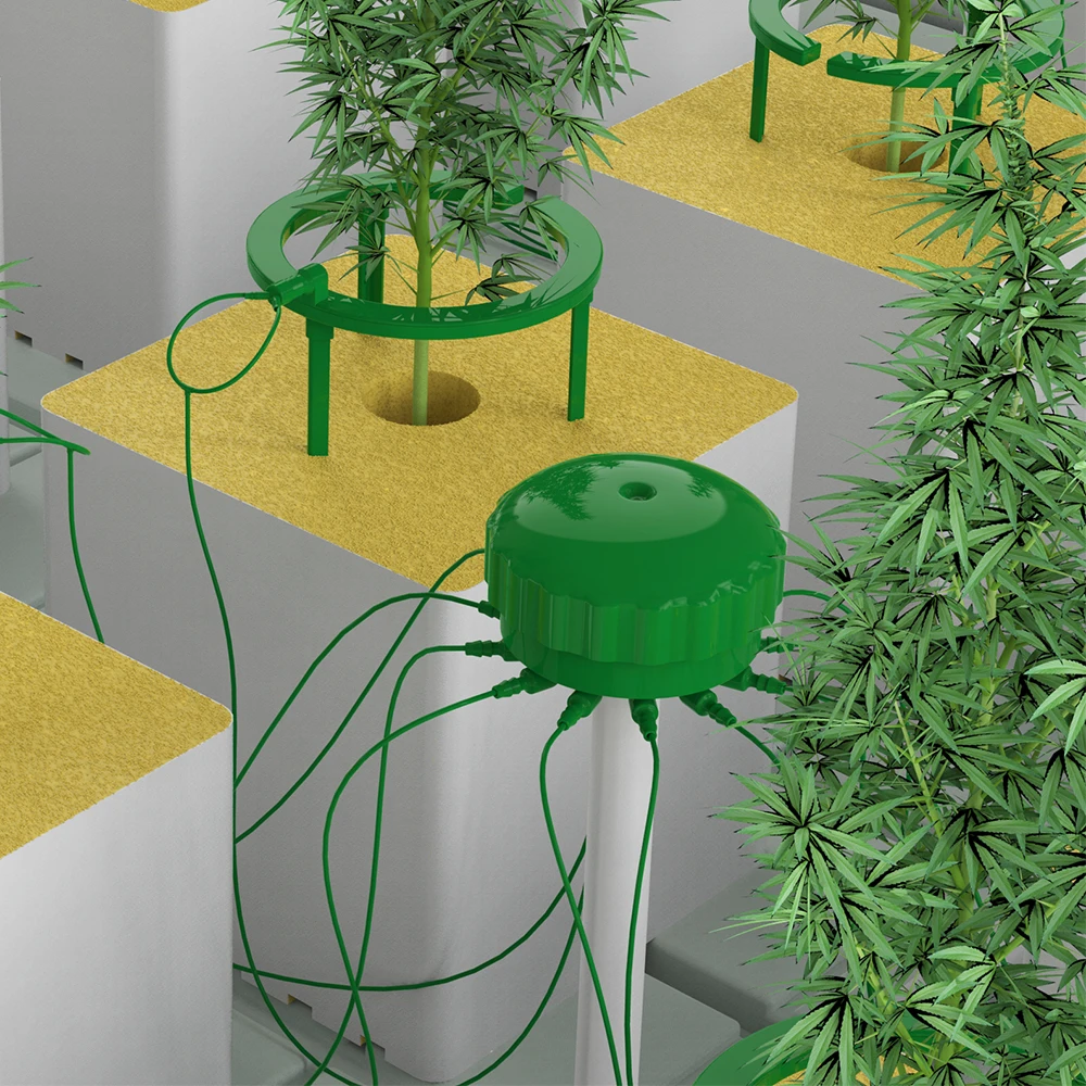 2023 Customization 12 Port Adjustable Flow Drip Irrigation Manifold For ...