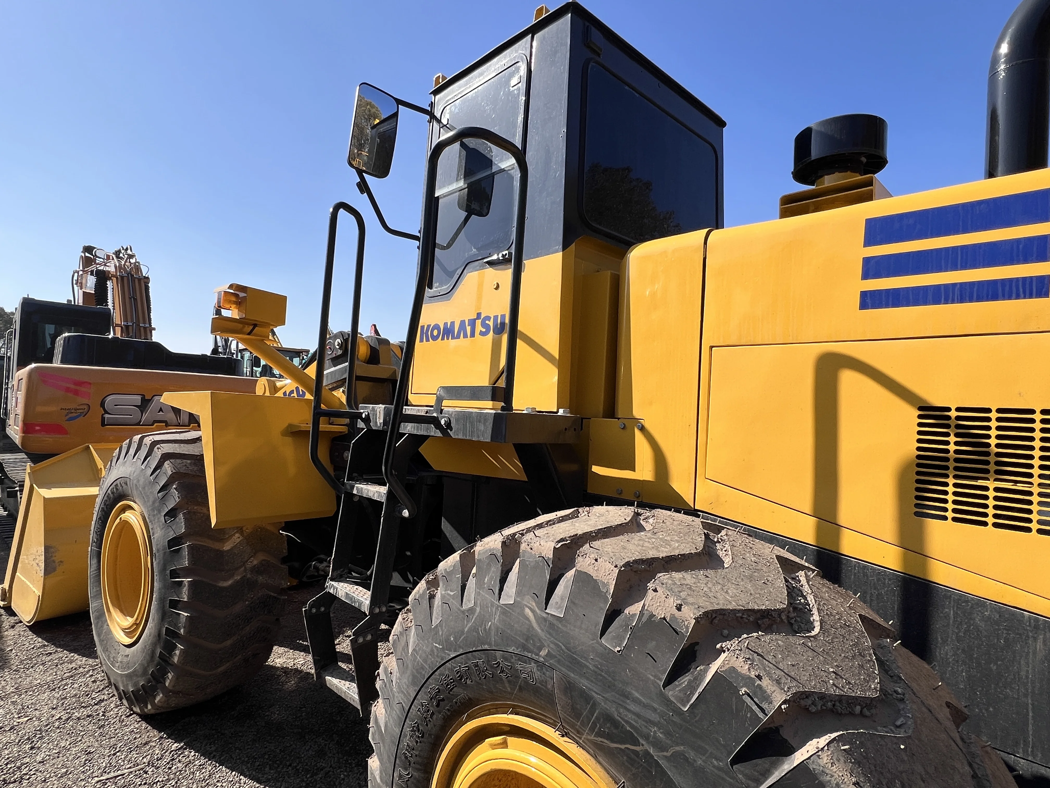 Japan Imported Second-hand Wheel Loader Komatsu Wa320 Wa320-3 Wa470 ...