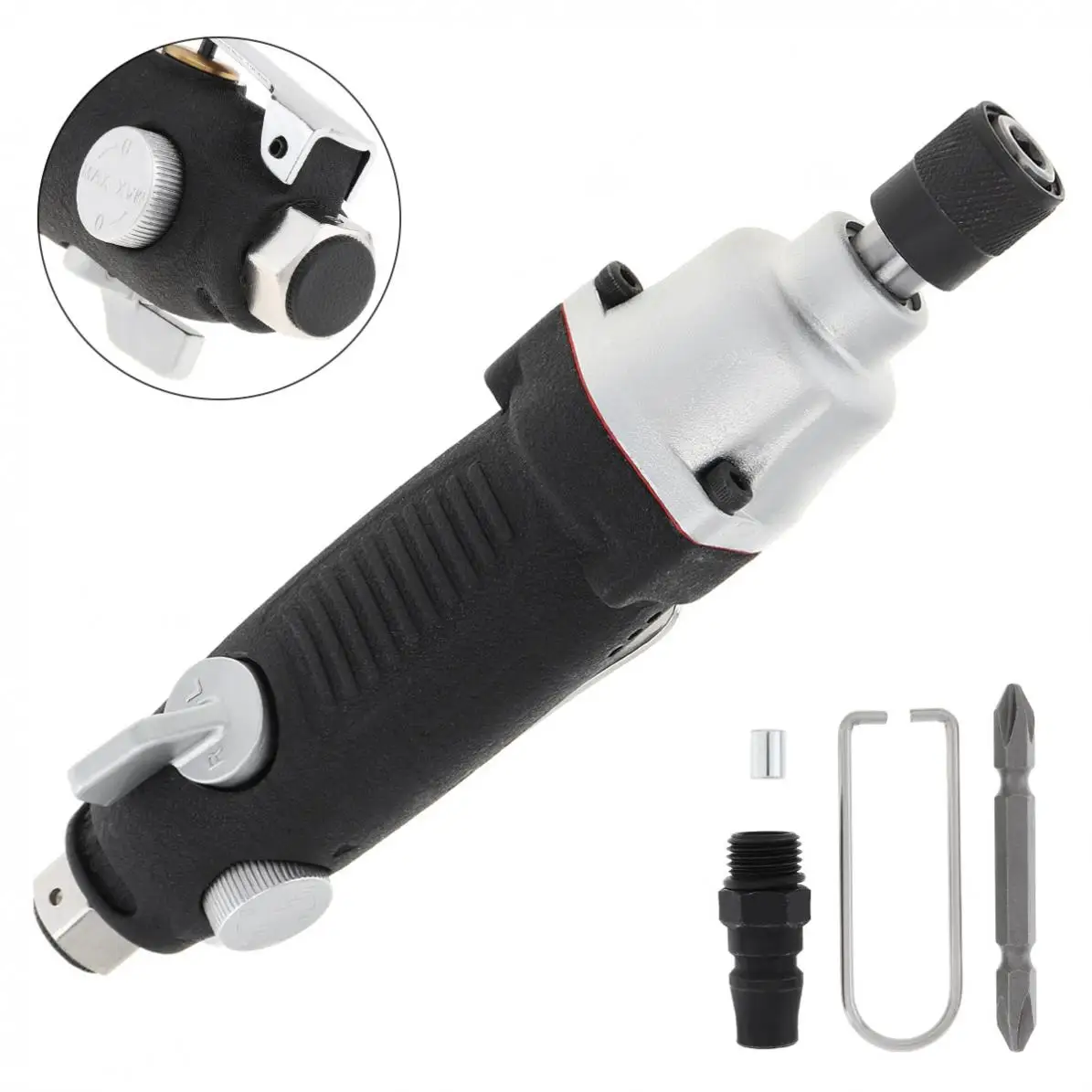 Inline Air Torque Screwdriver Industry Air Screwdriver 1/4 Assembly ...