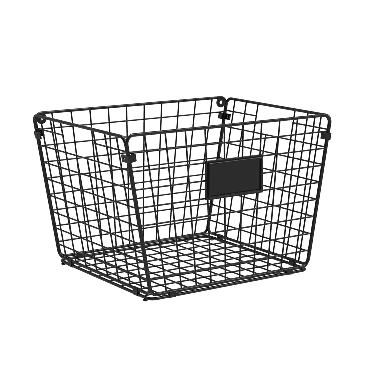 Single Tier Metal Wire Basket Trays - Eco-Friendly Storage