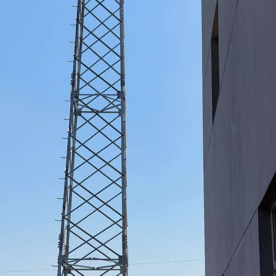 GFL2-1 Steel Structure Lightning Rod Tower - 20m Hot-Dip Galvanized