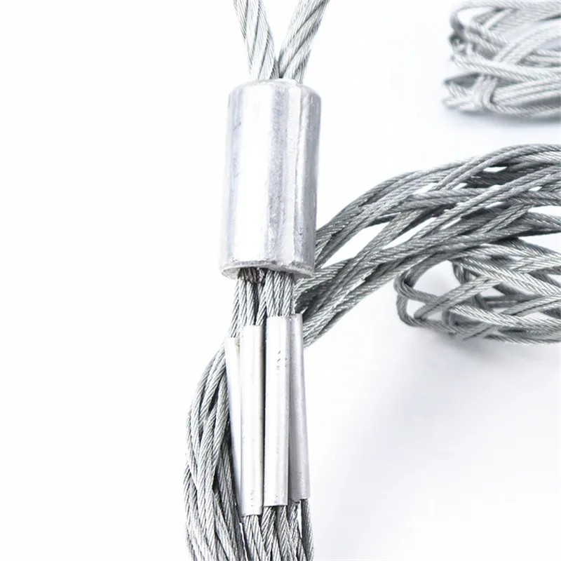 Hose Restraint Grips Wire Rope Lifting Sling Special Steel Wire Mesh ...