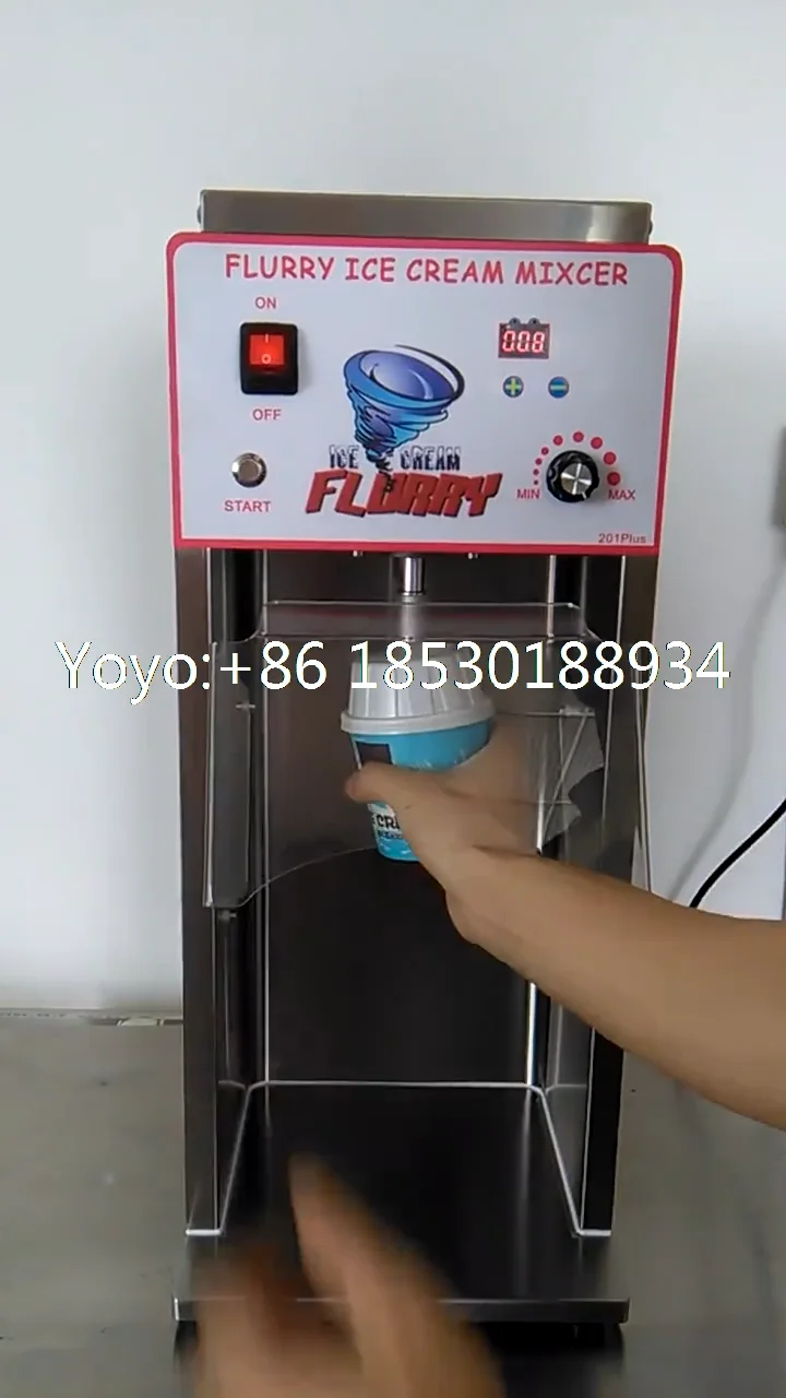Hot Sale Commercial Blizzard Mixer/blizzard Ice Cream Mixer/mcflurry ...