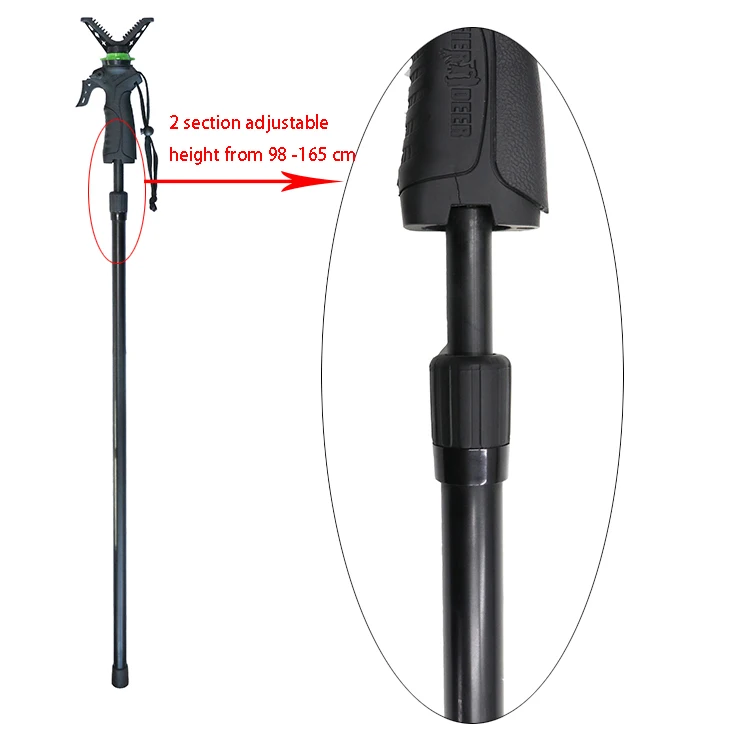 Gen3 V Shaped Rotating Yoke 98-165cm Telescopic Hunting Shooting ...
