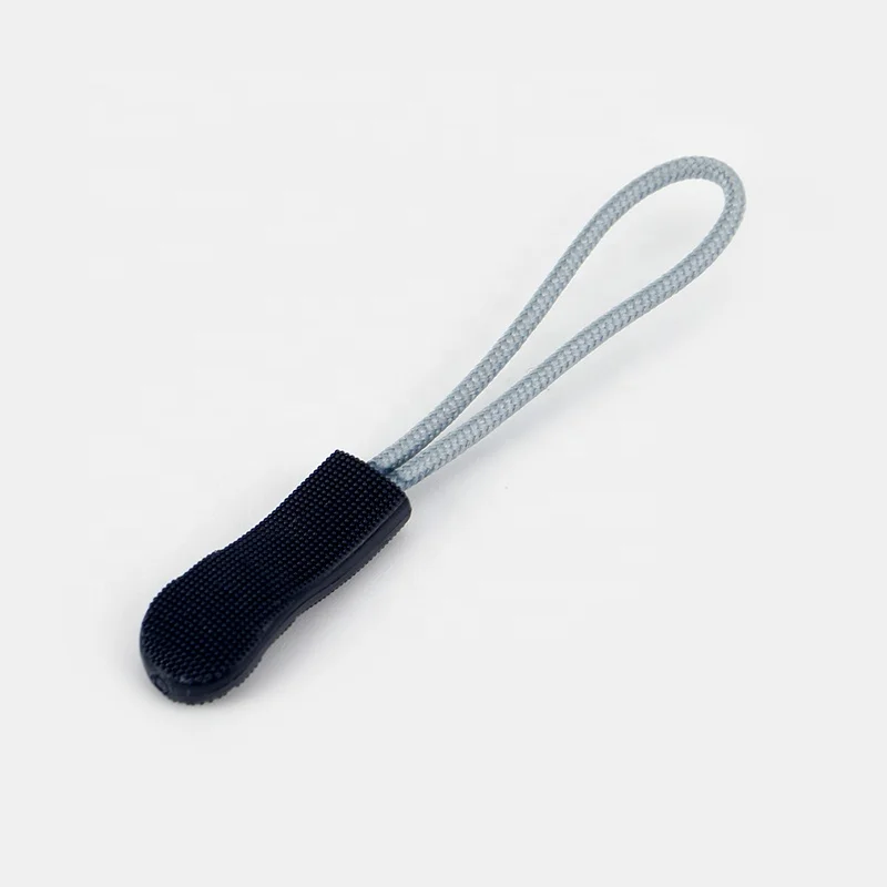 Plastic Zipper Puller Rope Drawstring Bag Injection Molding