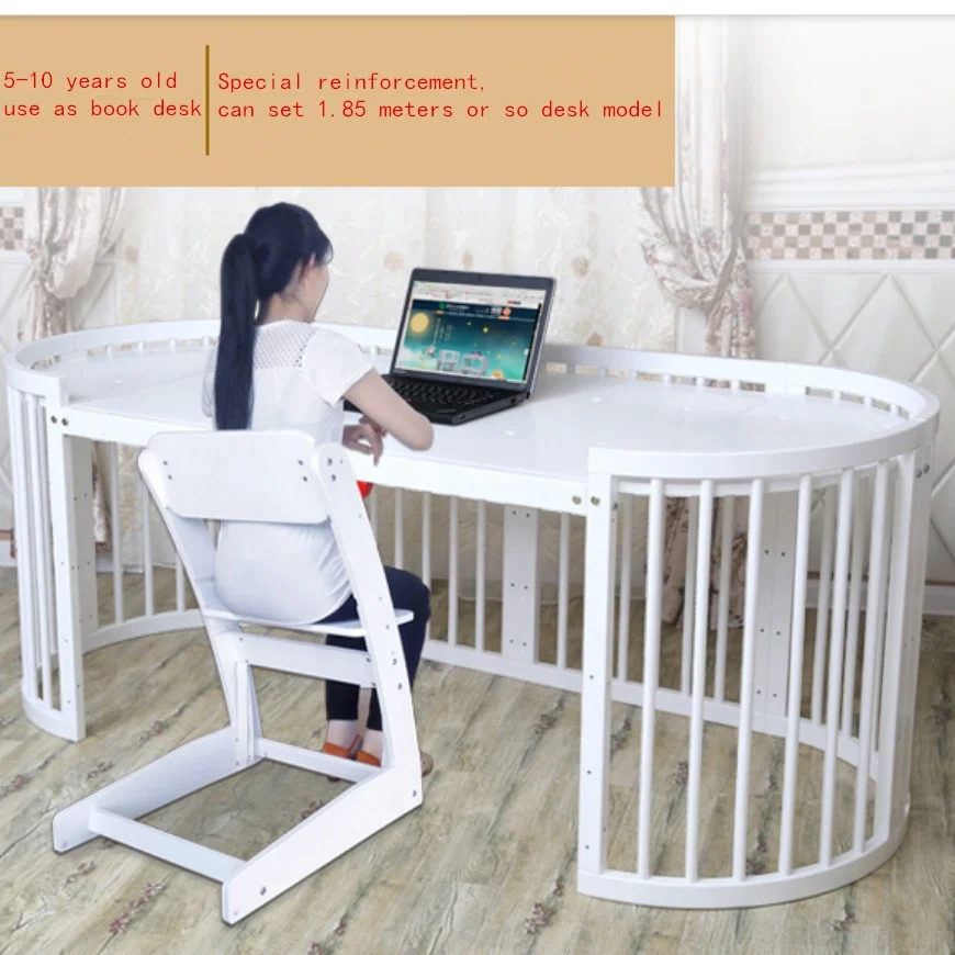 Round Oval Convertible Baby Cribs Cots - Buy Round Baby Cot,Foldable ...