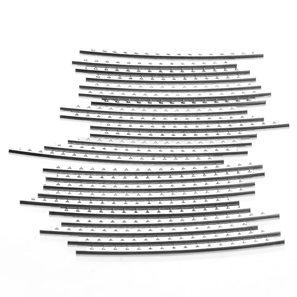 20 Fret 2.0mm Acoustic Guitar Fret Wire White Copper Frets Round Line ...