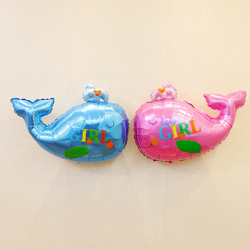 Marine Animals Balloons Large Size Cartoon Foil Balloon Crayfish Shark ...