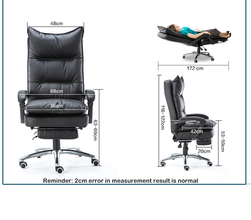 Ok910 Full Motion Reclining Chair + Monitor Keyboard Holder +chair Arm ...