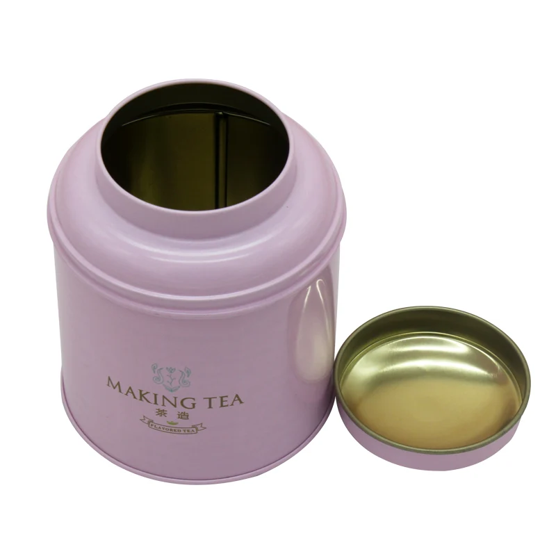 Wholesale Airtight Tea Use And Tinplate Metal Type Tea Tins Black ...