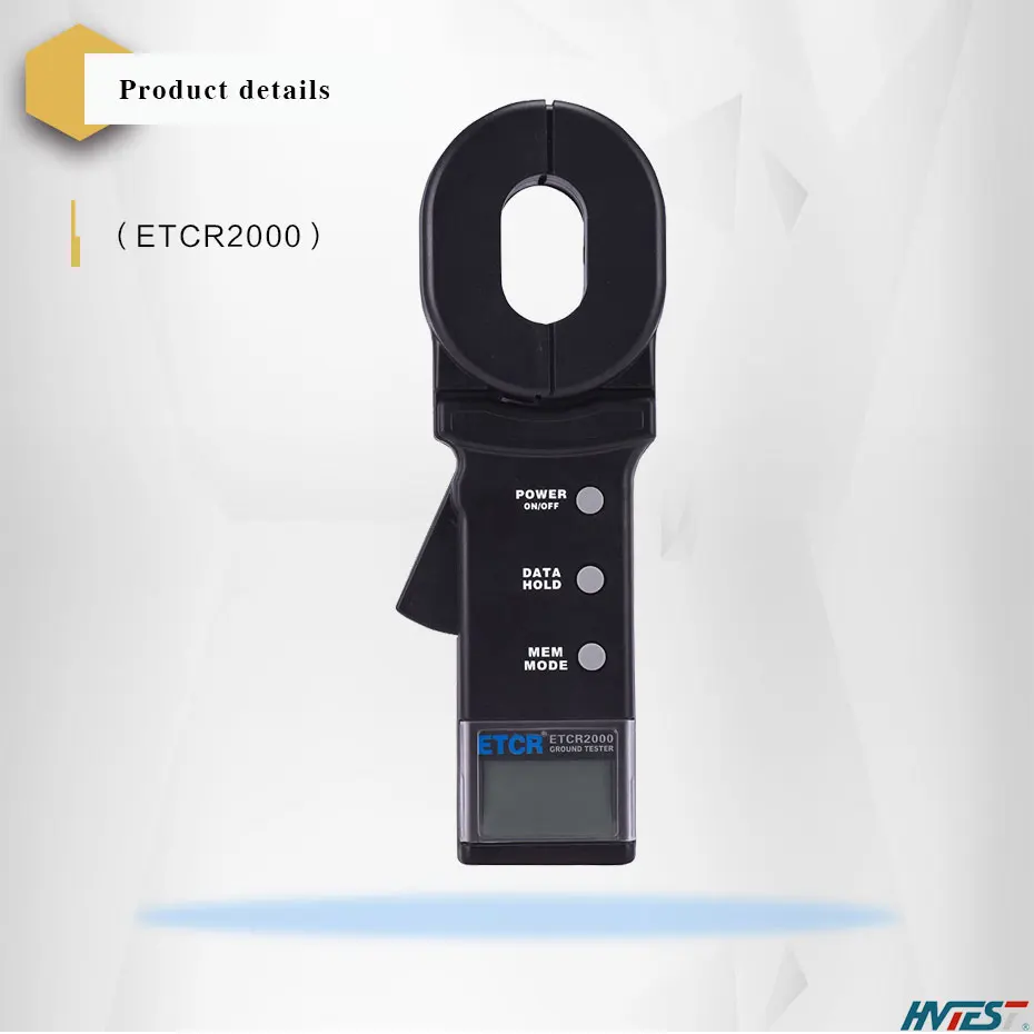 ETCR2000 Clamp Type Grounding Resistance Tester - 1 Year Warranty