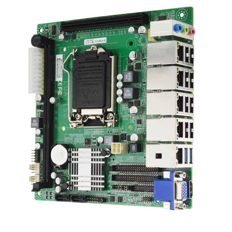 Eitx-7560-01 H81 Gaming Motherboard Lga 1150 Micro Atx Pc Motherboard ...