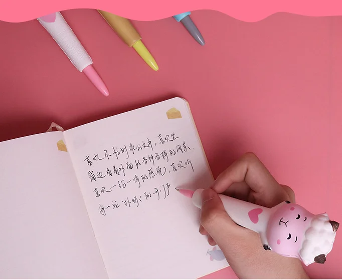 Pu Foam Toy Fidget Notebook Cute Decompression Squishy Fidget Notebook ...