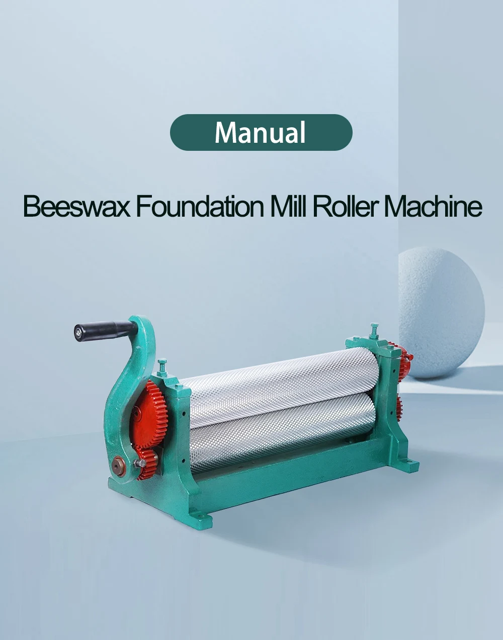 Manual Bees Wax Foundation Mill Roller Machine - Apibuzz