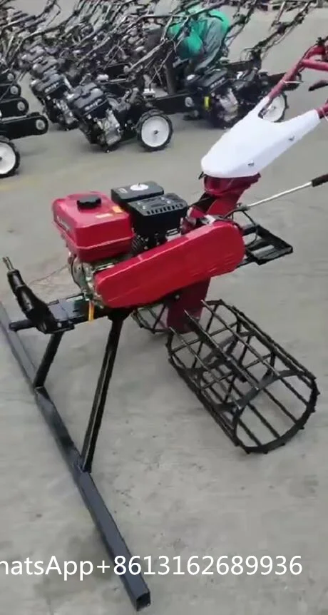 Hand Push Concrete Paver Walk -behind Internal Combustion Type Concrete ...