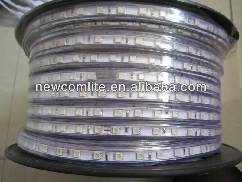 3528 Waterproof 100m/roll 220v Led Flexible Hose Light - Buy Led ...