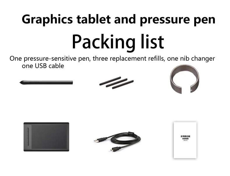 LetSketch WP9628 Digital Graphics Drawing Tablet - 8192 Levels Pressure ...