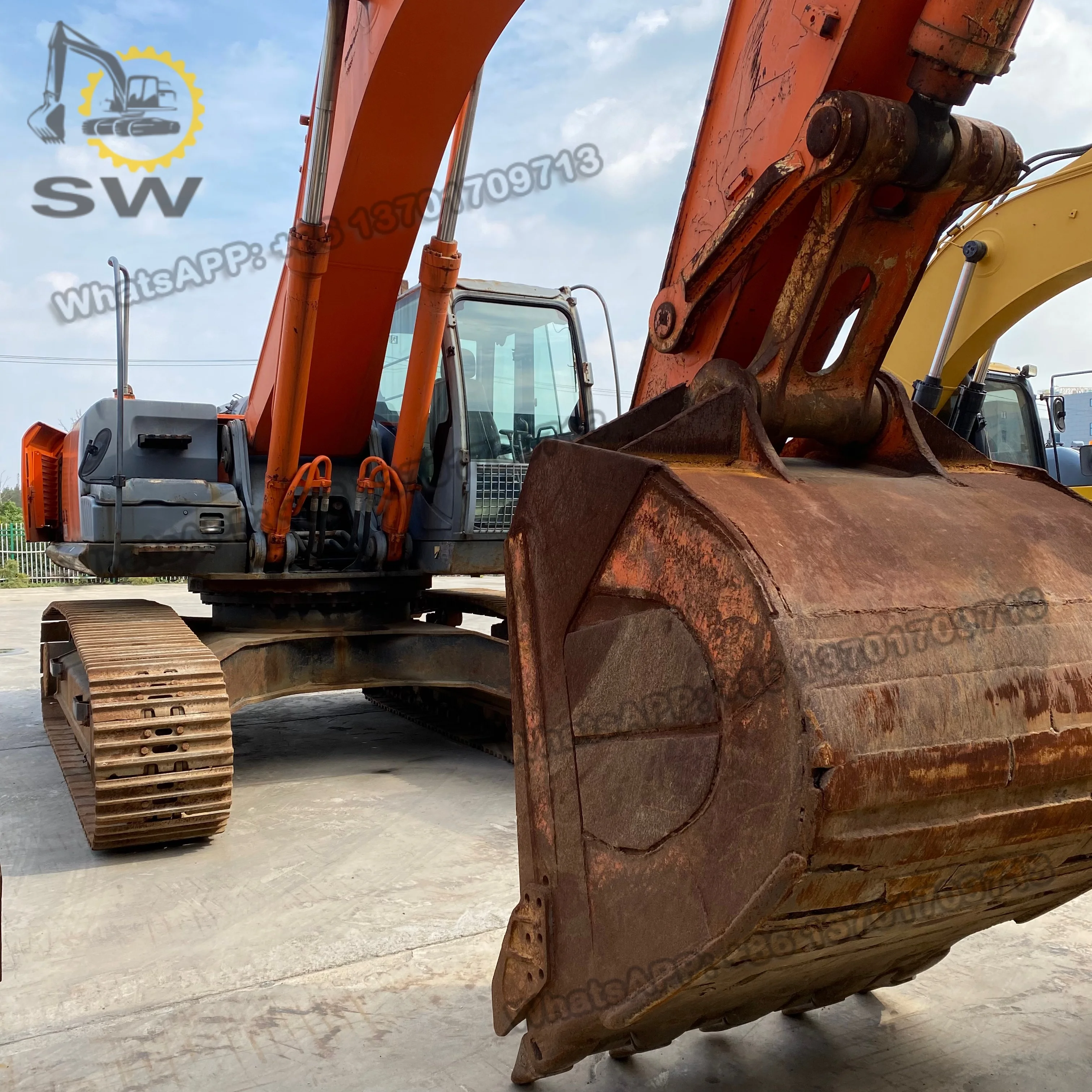 Used Hitachi 350 Excavator,Used Hitachi Digging Machine,Hitachi Zx350-3 ...