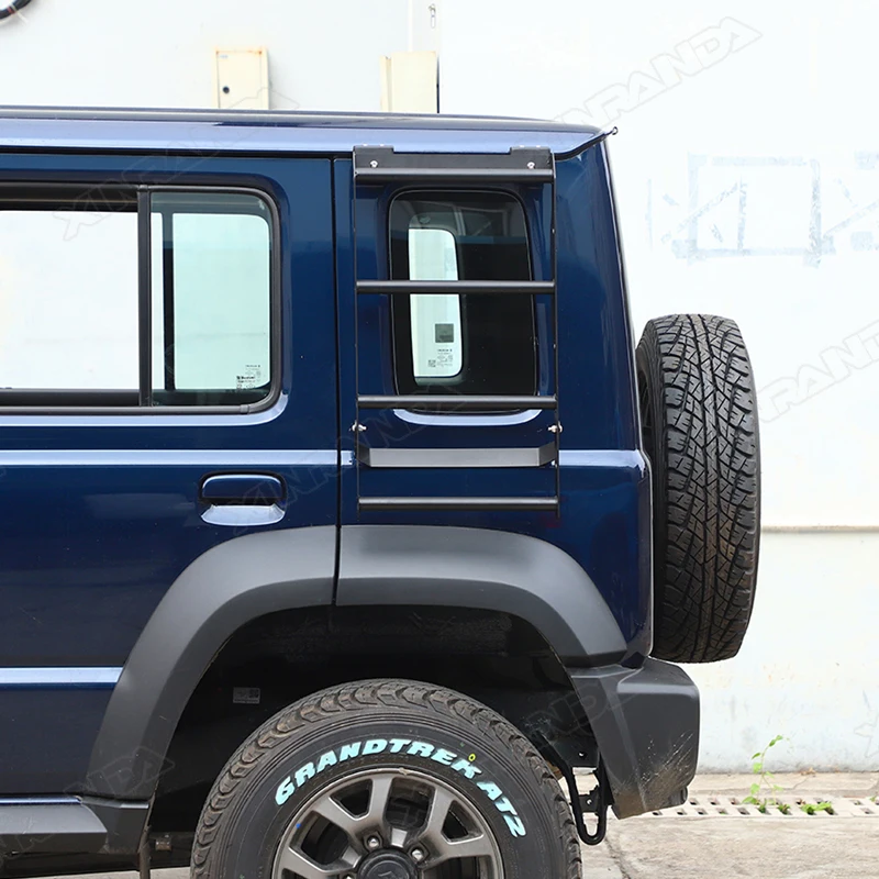 HOLACAR AOTOLANE Steel 5 Doors Jimny Car Side Ladder for Suzuki Jimny ...
