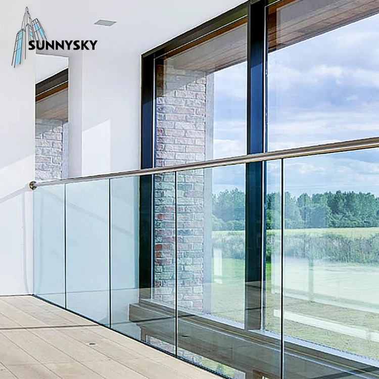 Stainless Balustrade Glass Railing - Durable & Stylish