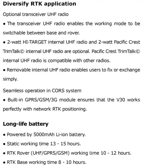 High Precision Dual Frequency Gnss Rtk Gps System For Land Surveying