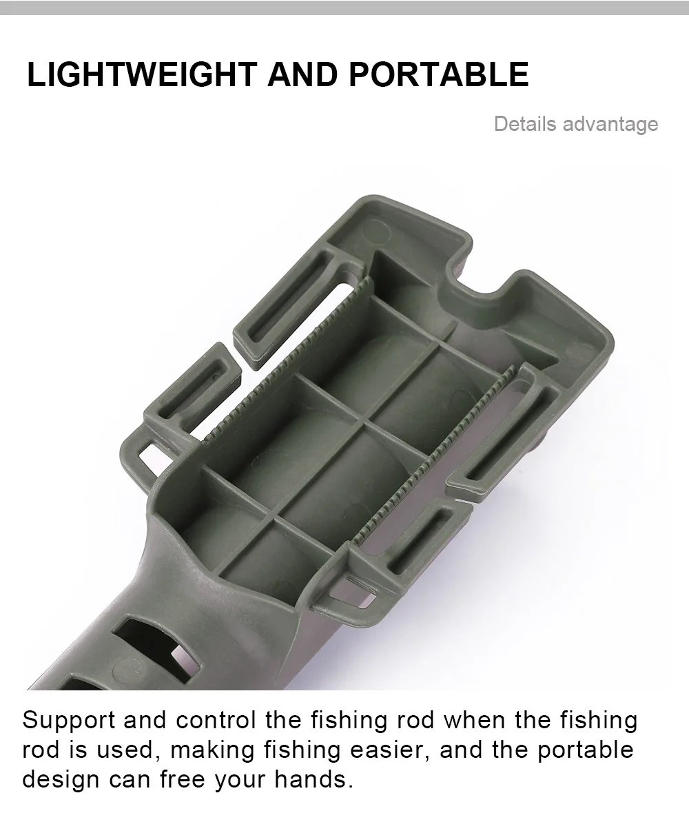 Fishing Rod Waist Belt, Rod Support Bracket, Belt Type Rod Support ...